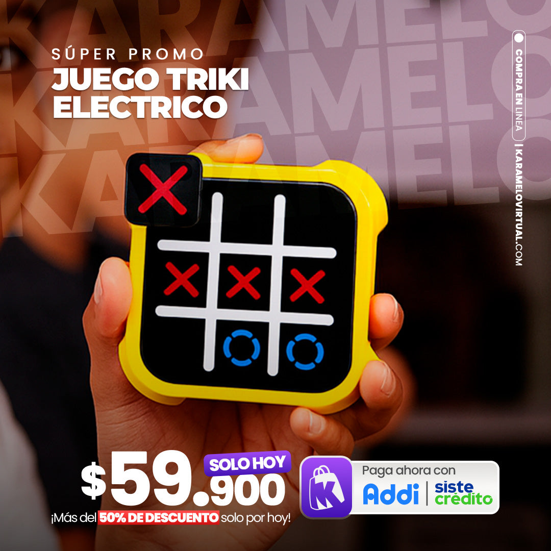 JUEGO TRIKI ELECTRONICO – LaKaDistribuidora