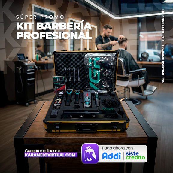 KIT DE BARBERIA PROFESIONAL VGR – LaKaDistribuidora